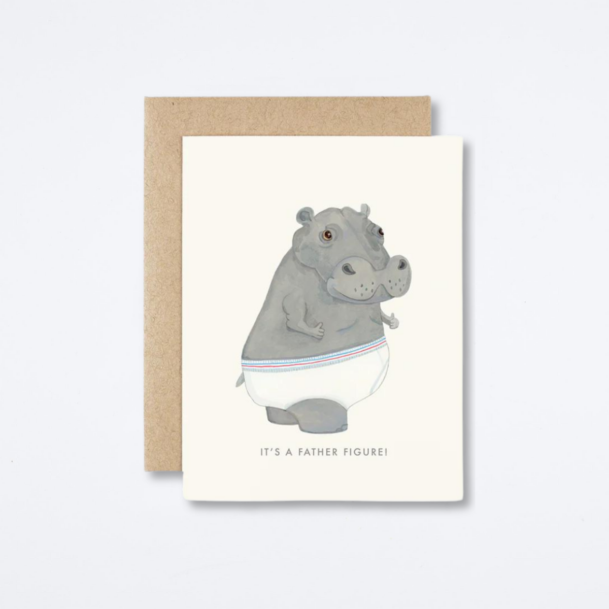 It's A Father Figure Card — Archer Paper Goods
