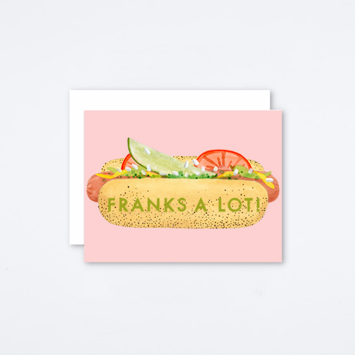 Franks A Lot Card — Archer Paper Goods