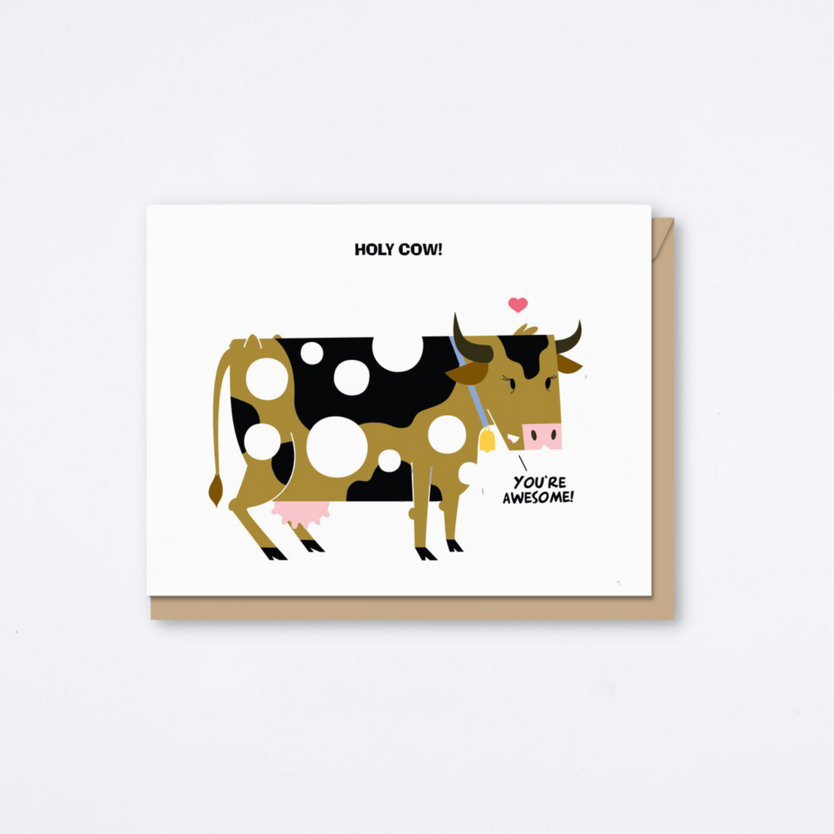 Holy Cow! Card — Archer Paper Goods
