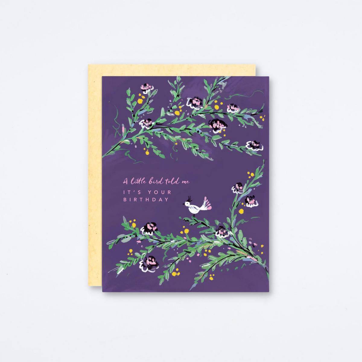 Little Bird Birthday Card — Archer Paper Goods
