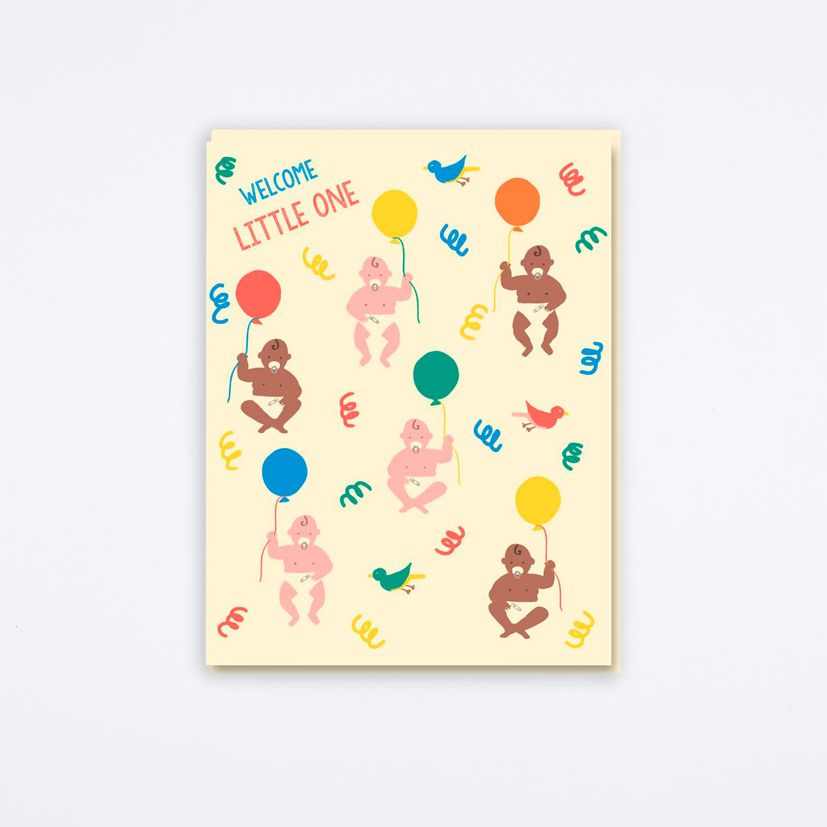 Floating Babies Card — Archer Paper Goods