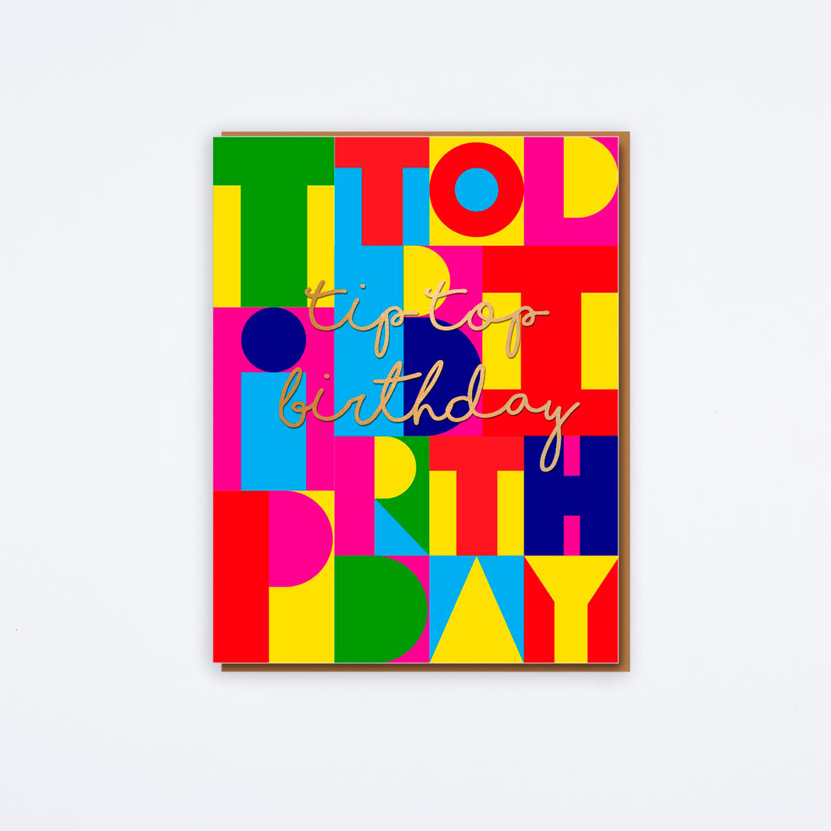 Tip Top Birthday Card — Archer Paper Goods