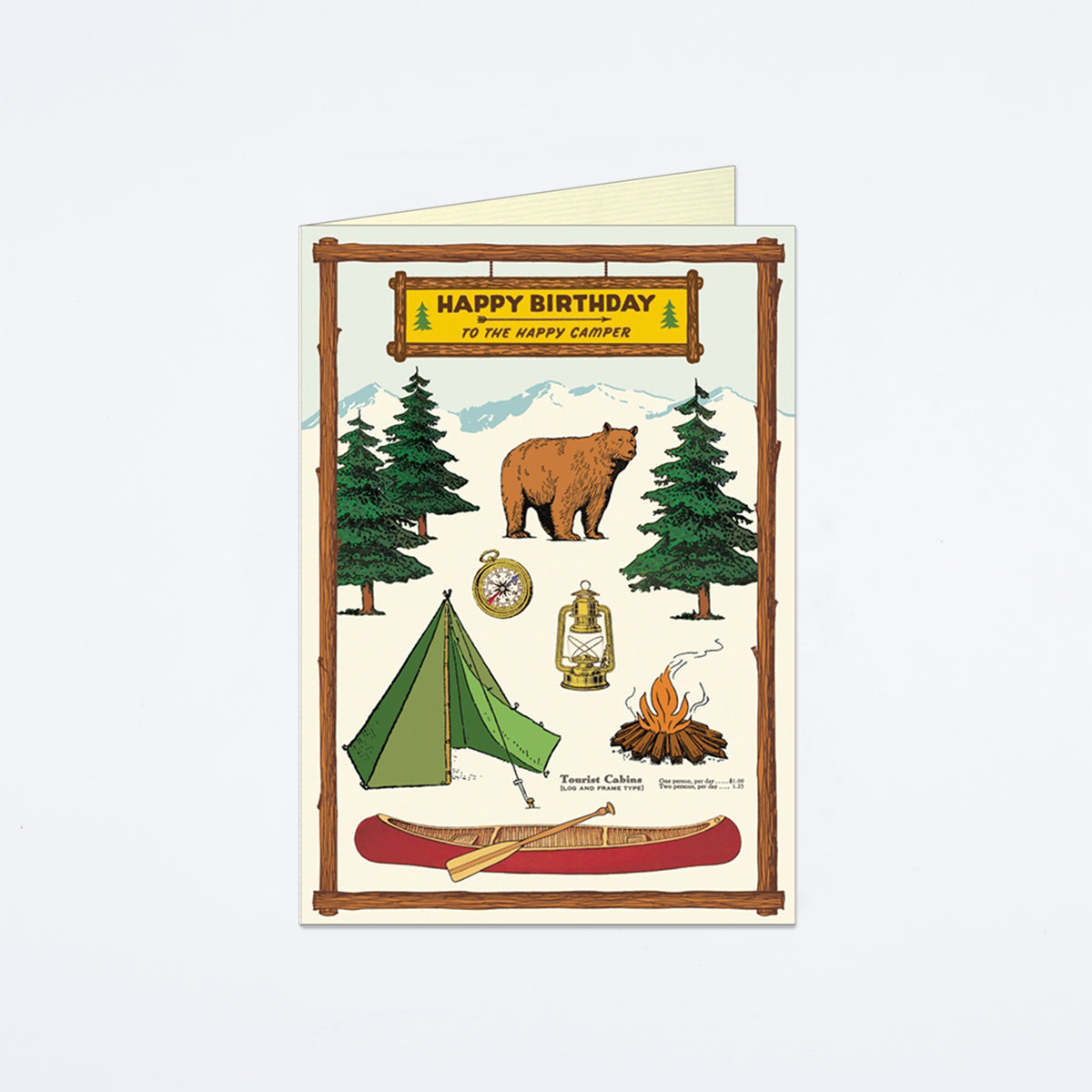 Happy Birthday Camping Card — Archer Paper Goods