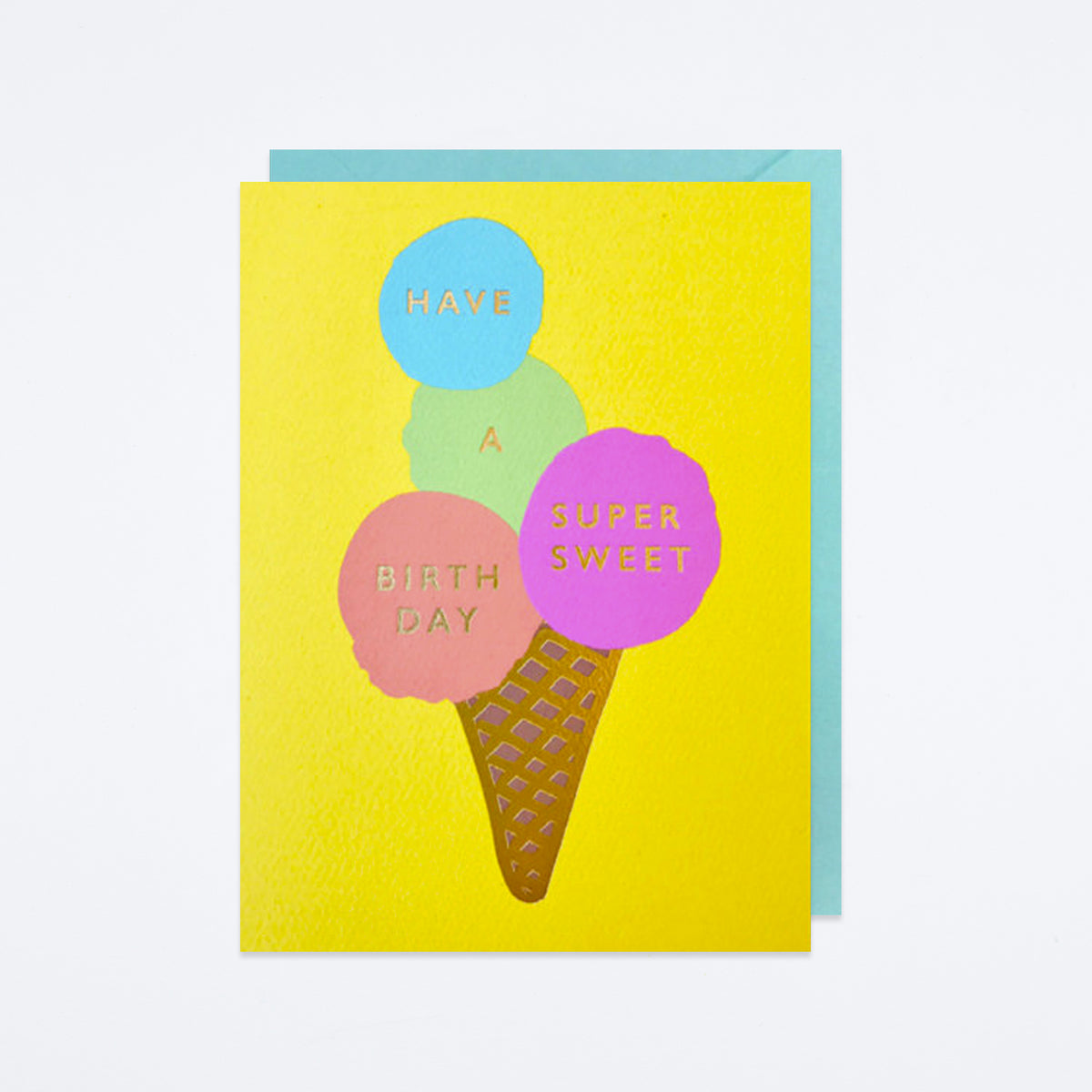 Ice Cream Birthday Card — Archer Paper Goods