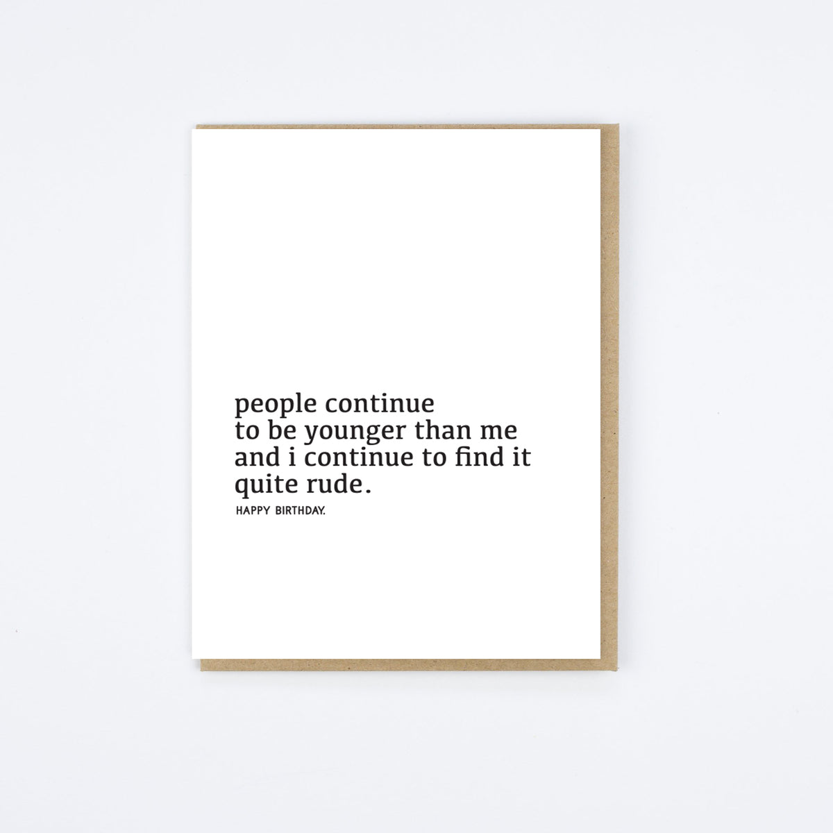 Quite Rude Card — Archer Paper Goods