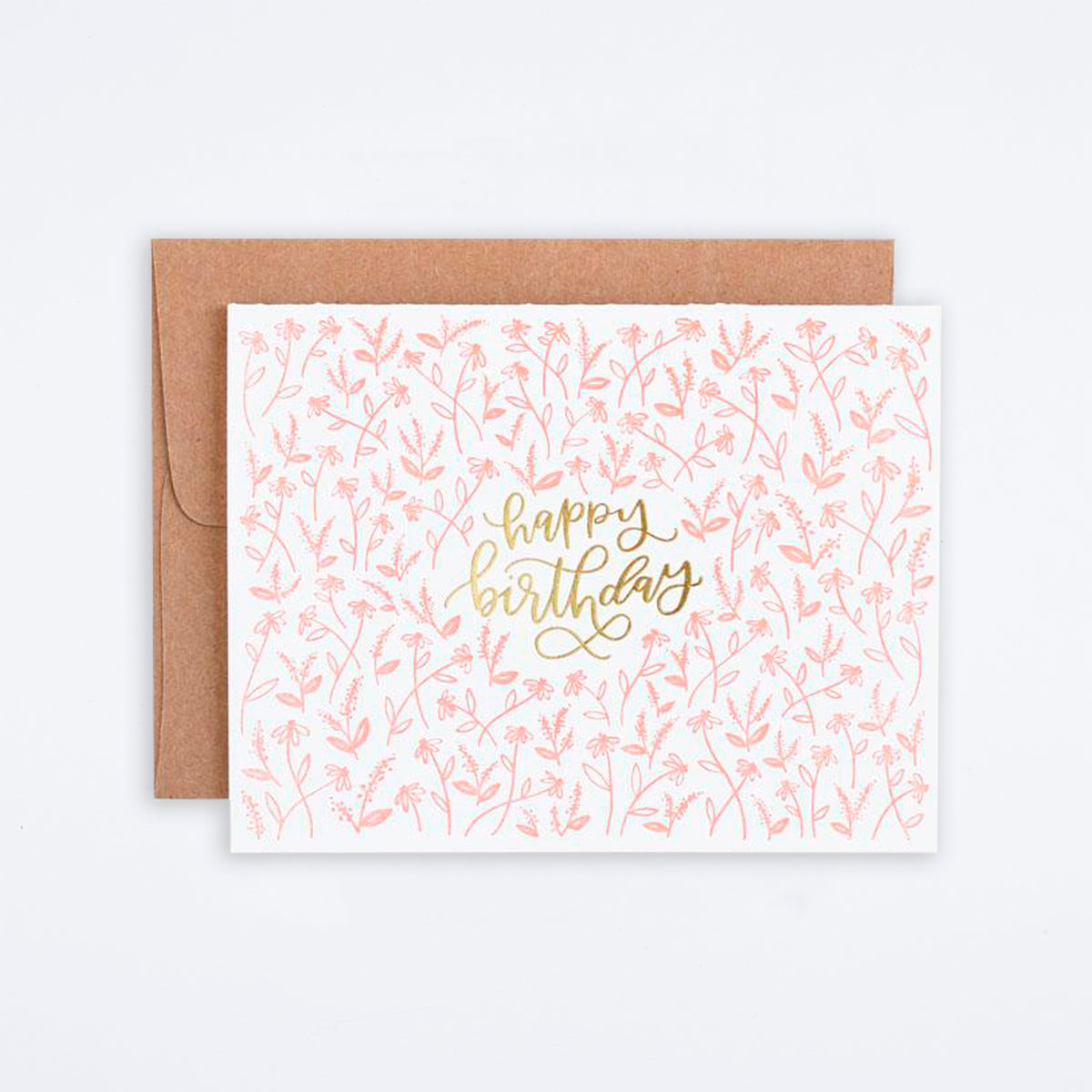 Tiny Floral Print Birthday Card — Archer Paper Goods